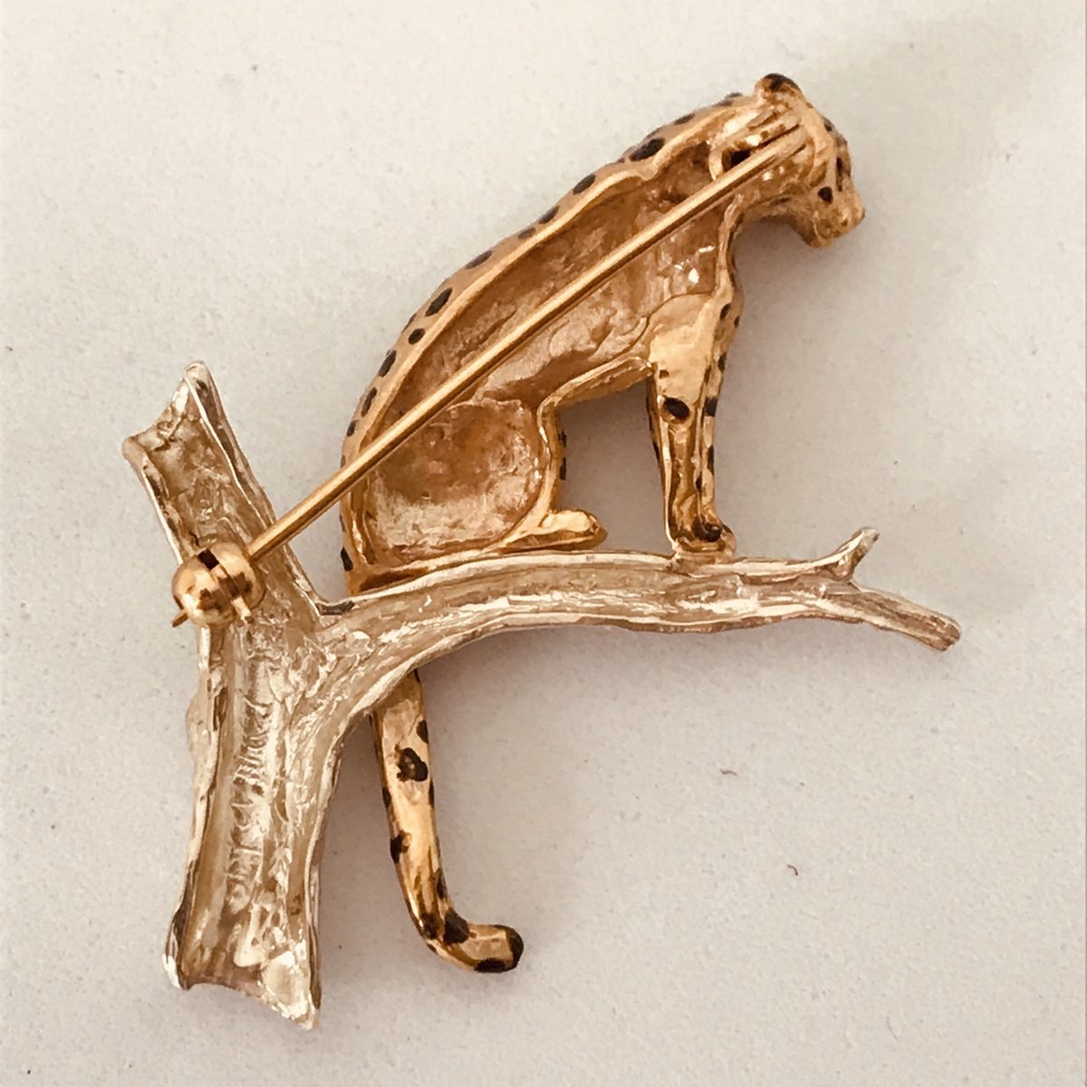 Leopard Brooch - Harriet Glen Creations